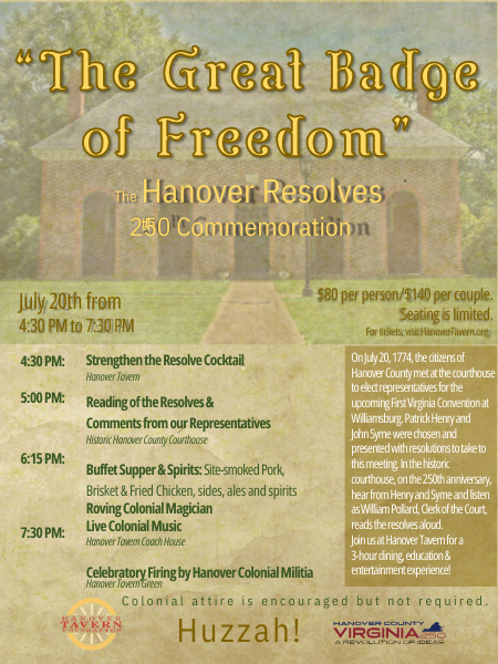 Hanover County - Virginia American Revolution 250 Commemoration - VA250